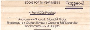 Guideline for First year MBBS - Medical Study Zone