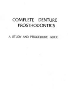 Download ALL Prosthodontics Books PDF [Complete] Free 2023 - Medical ...