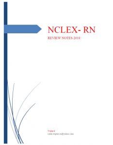 NCLEX-RN Review Notes 2023 PDF Free Download - Medical Study Zone