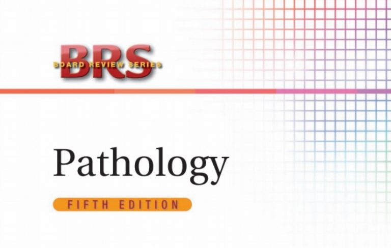 BRS Pathology 5th Edition PDF Free Download - Medical Study Zone