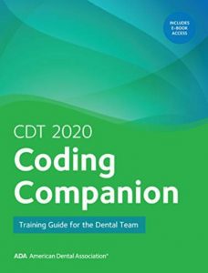CDT 2020 Coding Companion Help Guide for the Dental Team PDF Free ...