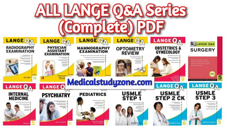 ALL LANGE Q&A Series (Complete) PDF 2023 Free Download - Medical Study Zone