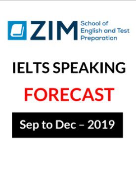 ZIM IELTS Speaking Part 1 & 2 Sep – Dec 2019 PDF Free Download ...