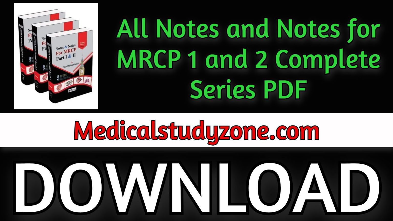 Download All Notes and Notes for MRCP 1 and 2 2023 Complete Series PDF ...