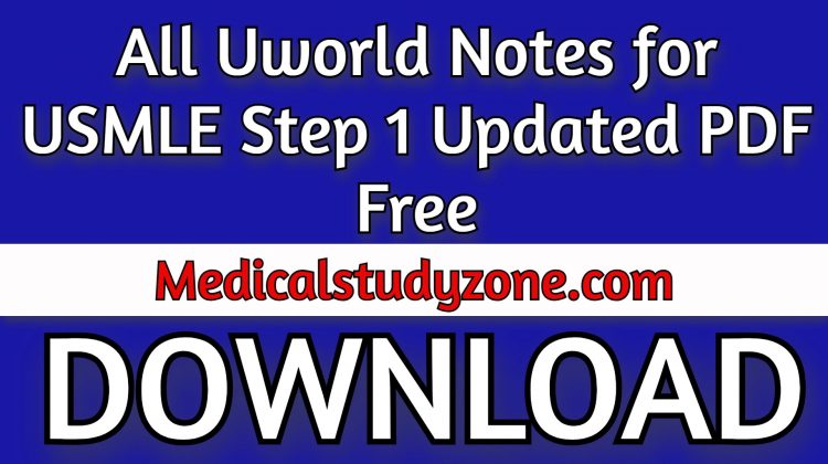 UWorld Notes Arranged With First Aid 2nd Edition 2025 PDF Free Download ...