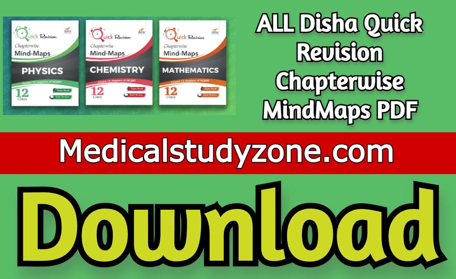 Download ALL Disha Quick Revision Chapterwise MindMaps PDF Free ...