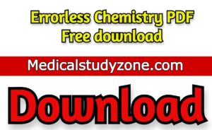Errorless Chemistry PDF 2021 Free download - Medical Study Zone