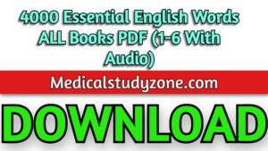 4000 Essential English Words ALL Books PDF (1-6 With Audio) Free Download - Medical Study Zone