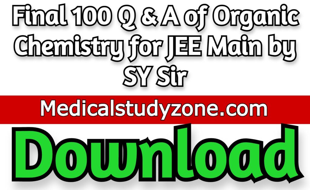MS Chauhan Advanced Problems in Organic Chemistry PDF Free Download ...