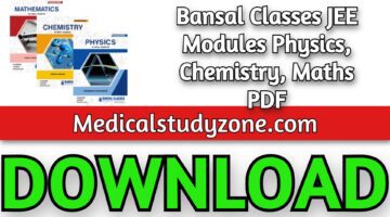 Bansal Classes JEE Modules Physics, Chemistry, Maths PDF Free Download - Medical Study Zone