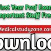 First Year MBBS Archives - Medical Study Zone
