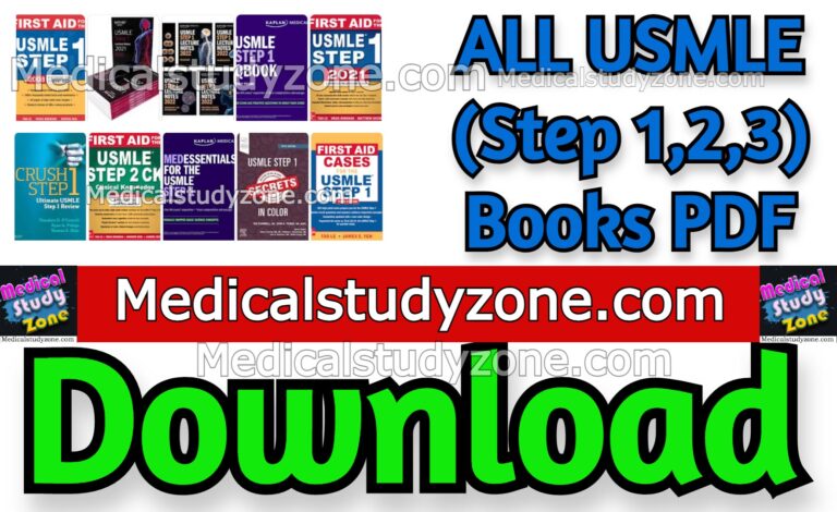 ALL USMLE (Step 1,2,3) Books 2023 PDF Free Download [Recommended Books ...