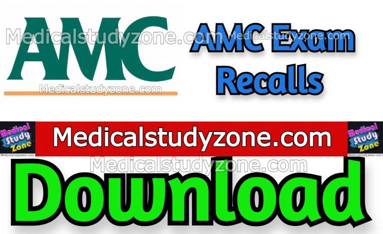AMC Exam Recalls 2018 – 2024 PDF Free Download [Upto Jan 2024 ...