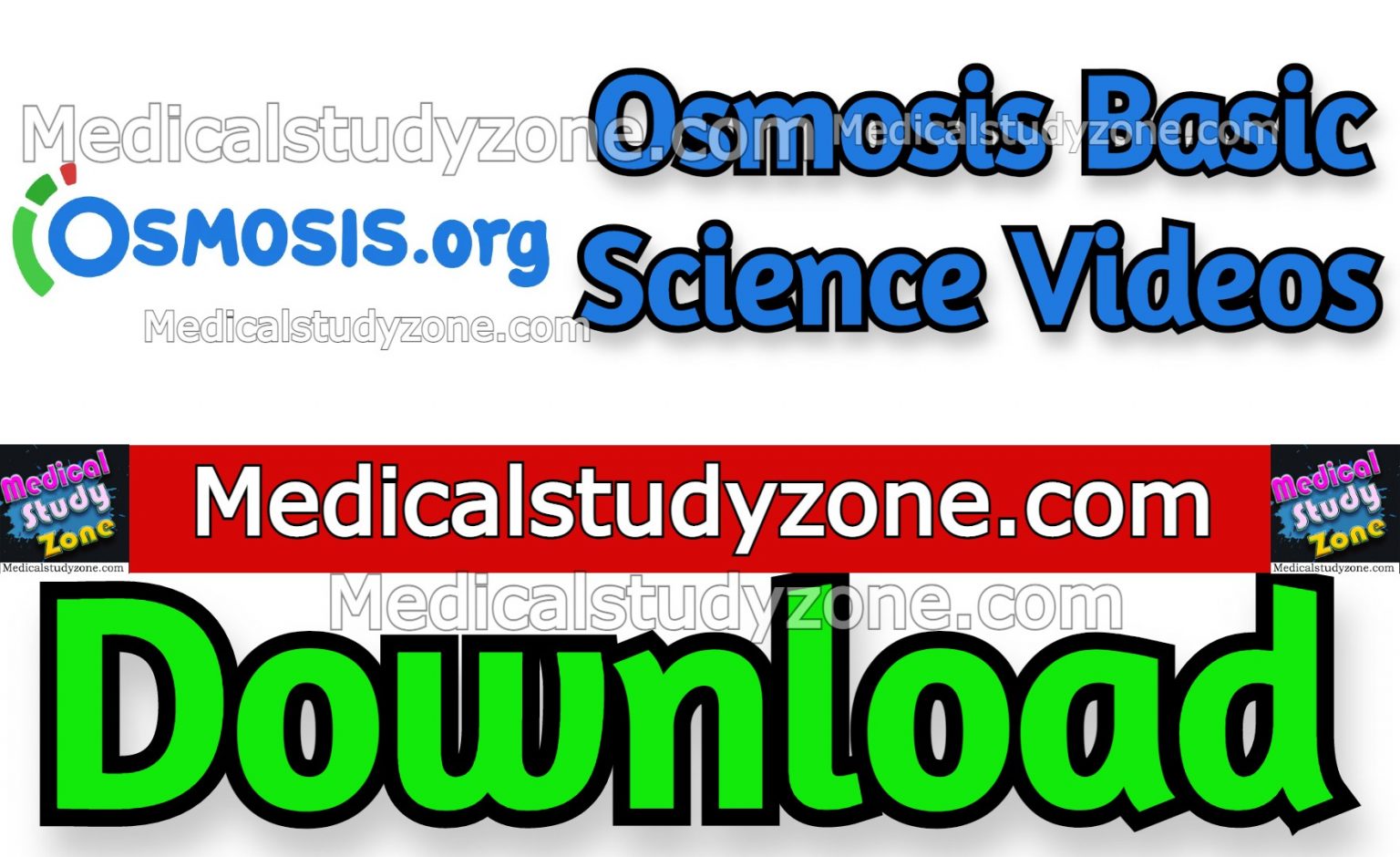 Osmosis Basic Science 2023 Videos Free Download - Medical Study Zone