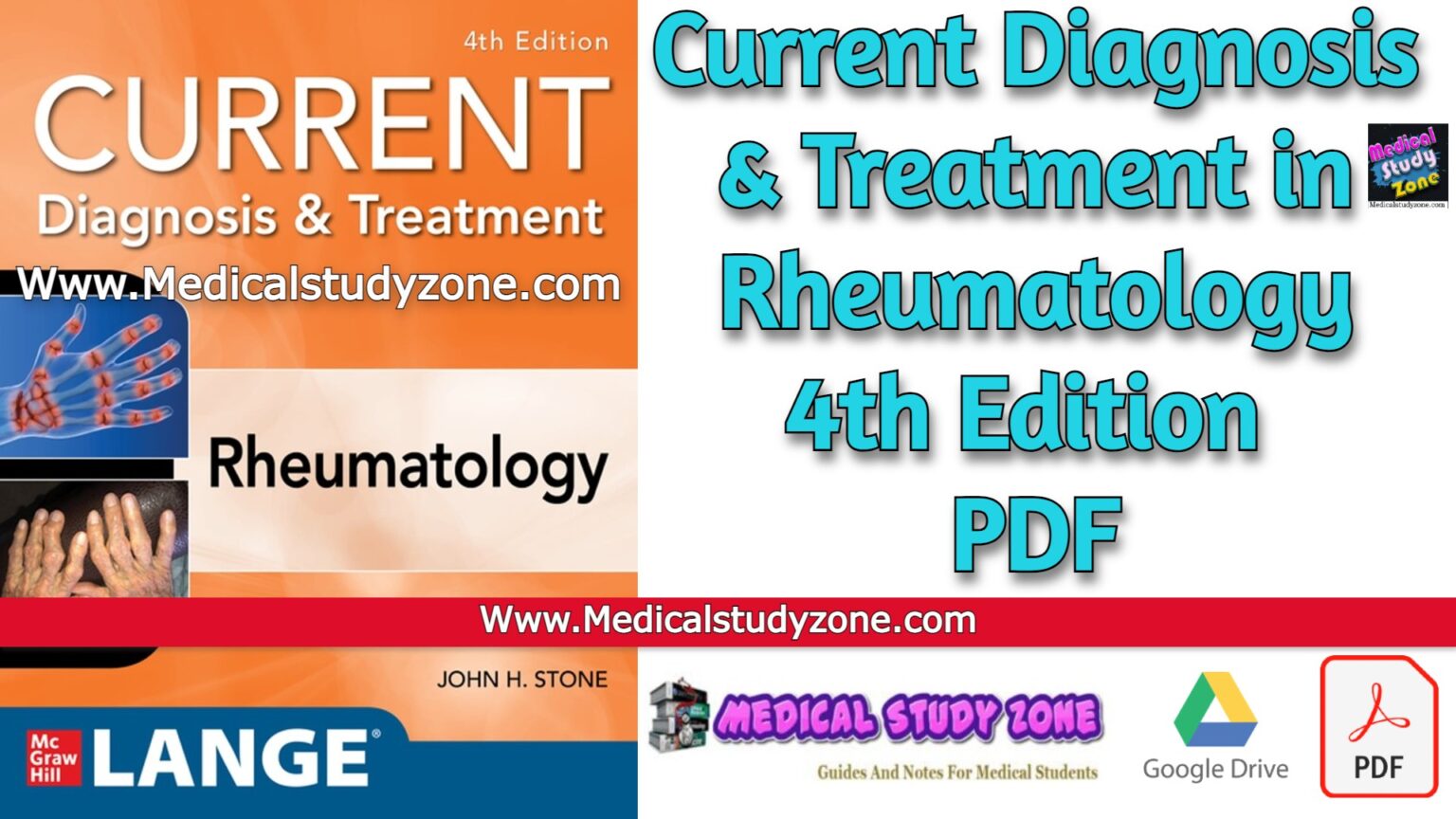 Current Diagnosis & Treatment in Rheumatology 4th Edition PDF Free Download - Medical Study Zone