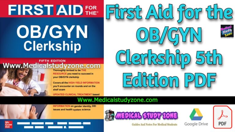 First Aid for the USMLE Step 2 CS 6th Edition PDF Free Download [Direct ...
