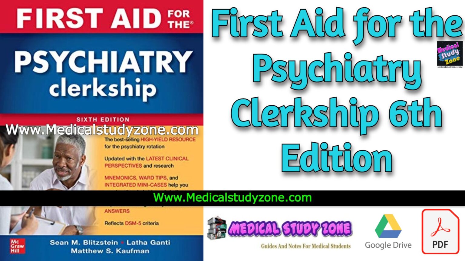 First Aid for the Psychiatry Clerkship 6th Edition PDF Free Download ...