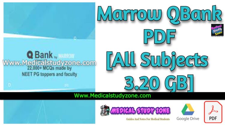 Amedex QBank 2025 All Subjects Complete PDF Free Download (Size 2.79 GB) - Medical Study Zone