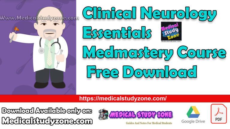 Clinical Neurology Essentials Medmastery Course Free Download - Medical ...