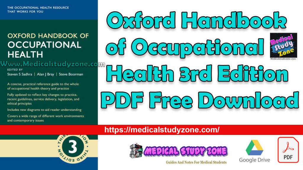 Oxford Handbook of Occupational Health 3rd Edition PDF Free Download ...