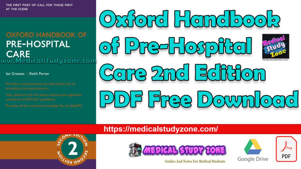 Oxford Handbook of Pre-Hospital Care 2nd Edition PDF Free Download ...