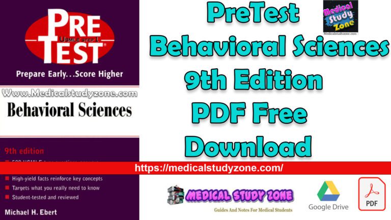 PreTest Behavioral Sciences 9th Edition PDF Free Download [Direct Link ...