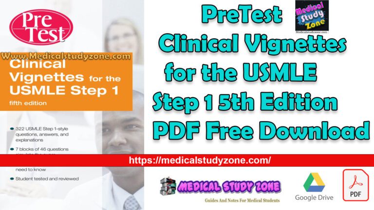 PreTest Clinical Vignettes for the USMLE Step 1 5th Edition PDF Free ...