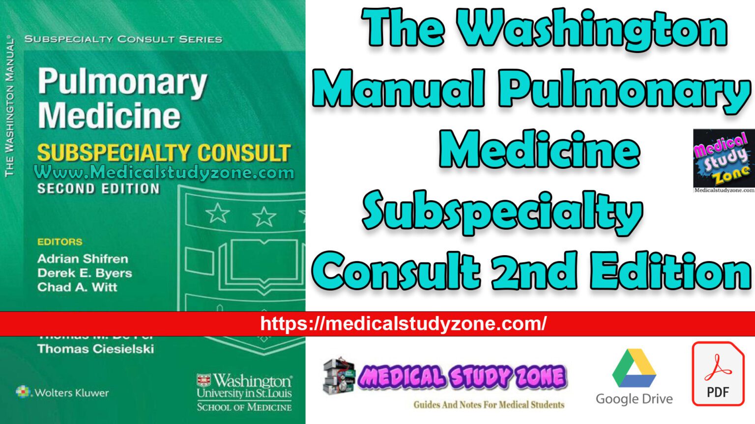 The Washington Manual Pulmonary Medicine Subspecialty Consult 2nd ...