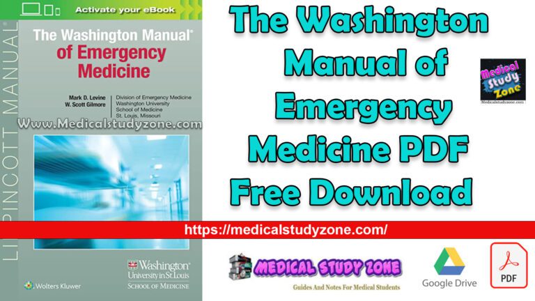 The Washington Manual of Emergency Medicine PDF Free Download - Medical Study Zone