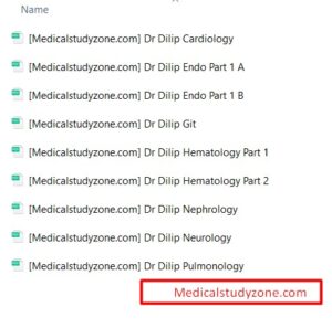 All Dr. Dilip MMS Xpress Notes PDF Free Download - Medical Study Zone