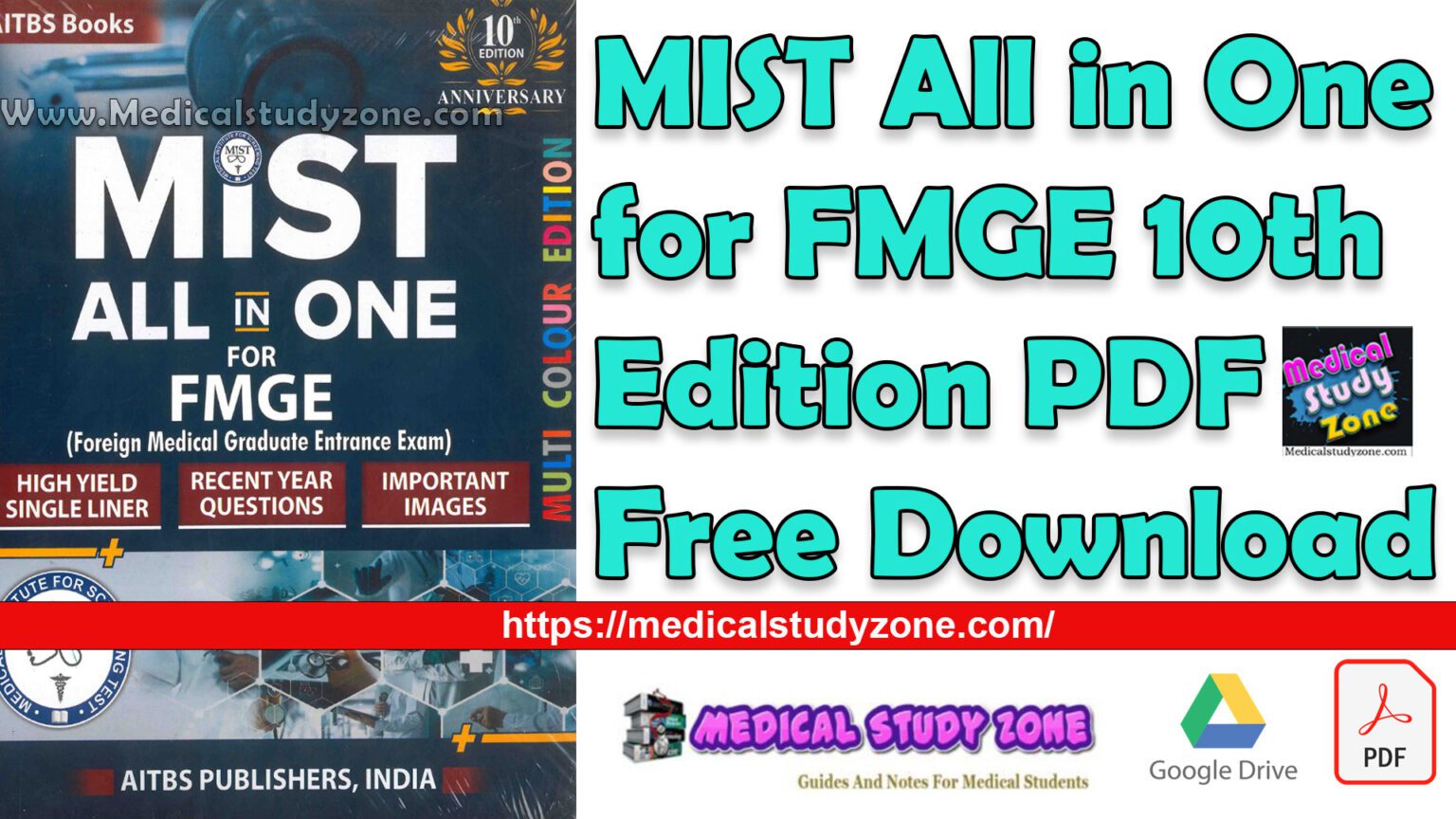 MIST All in One for FMGE 10th Edition PDF Free Download - Medical Study ...