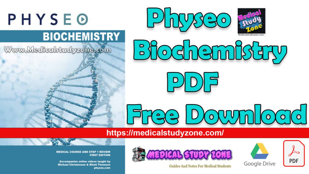 Physeo Biochemistry PDF Free Download - Medical Study Zone