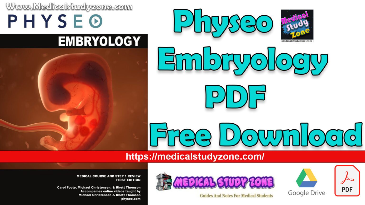 Physeo Embryology PDF Free Download - Medical Study Zone