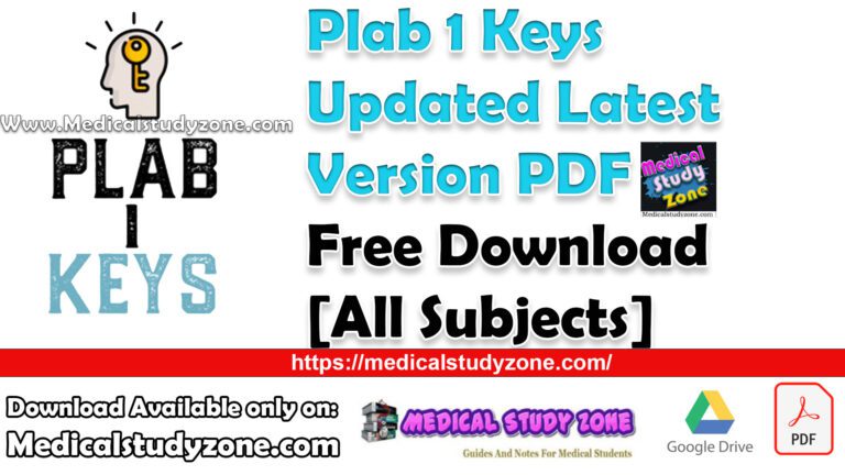 Plab 1 Keys 2023 Updated Version 4.1, 4.2, PDF Free Download - Medical ...
