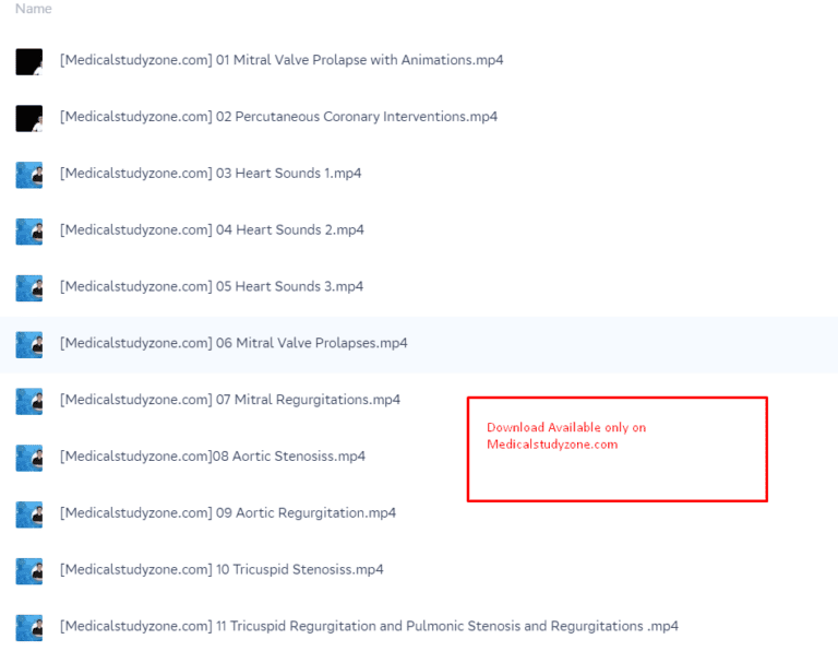 Prepladder 5.0 Cardiology Videos By Deepak Marwah Free Download ...