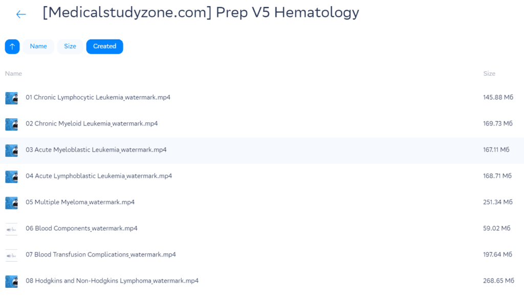 Prepladder 5.0 Hematology Videos By Deepak Marwah Free Download ...