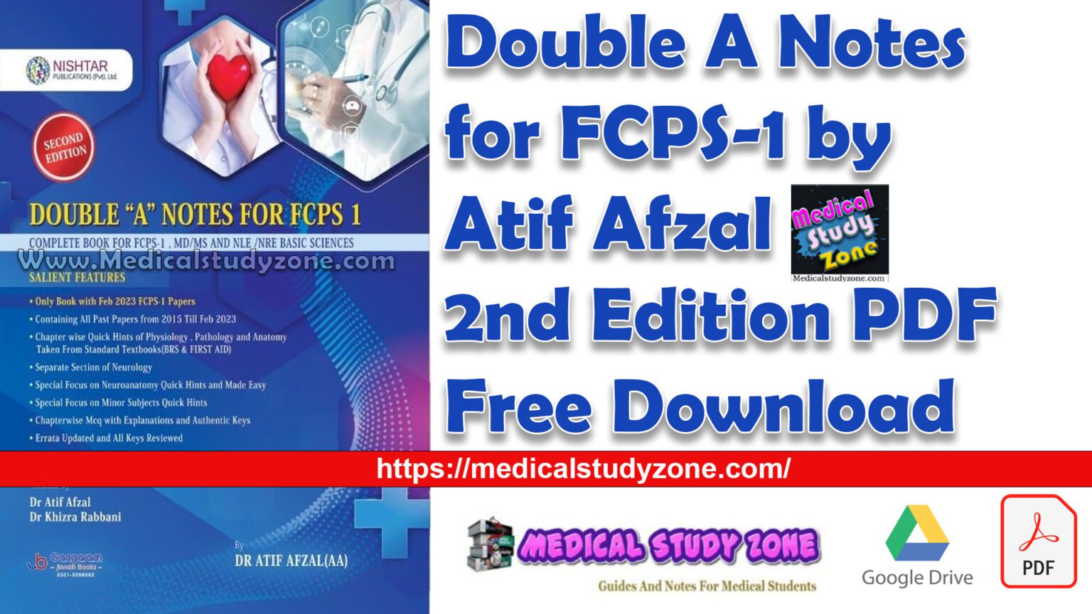 Double A Notes for FCPS-1 by Atif Afzal PDF Free Download - Medical ...