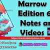 Marrow Edition 8 Notes HD PDF Free Download (All 19 Subjects Complete ...
