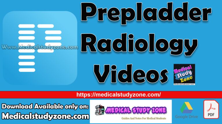 Prepladder Radiology Videos Free Download - Medical Study Zone
