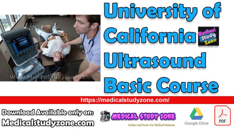University of California Ultrasound Basic Course Free Download - Medical Study Zone