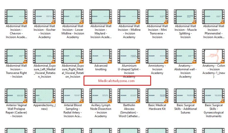 Incision Academy Surgery Videos Free Download - Medical Study Zone