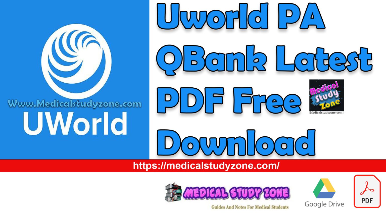 Uworld PA QBank Latest PDF Free Download - Medical Study Zone