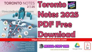 Toronto Notes 2025 PDF Free Download - Medical Study Zone